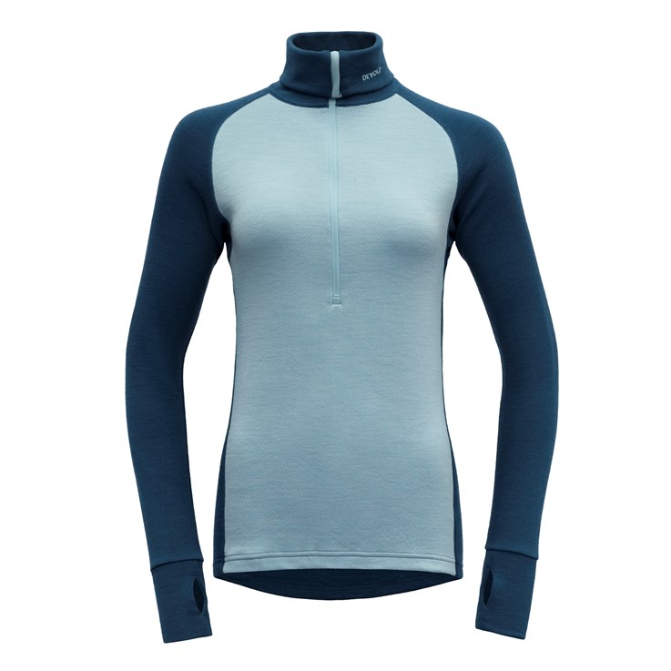 Expedition Woman Zip Neck, ulltrøye dame - Devold | Oslo Sportslager
